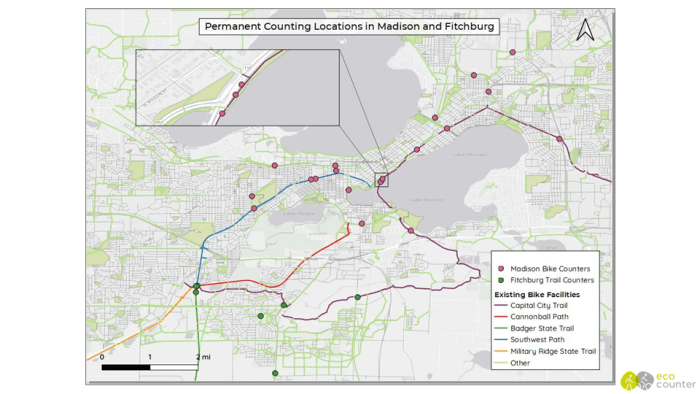 Bike count “DataViz Competition” 2022 winners: Madison/Fitchburg!